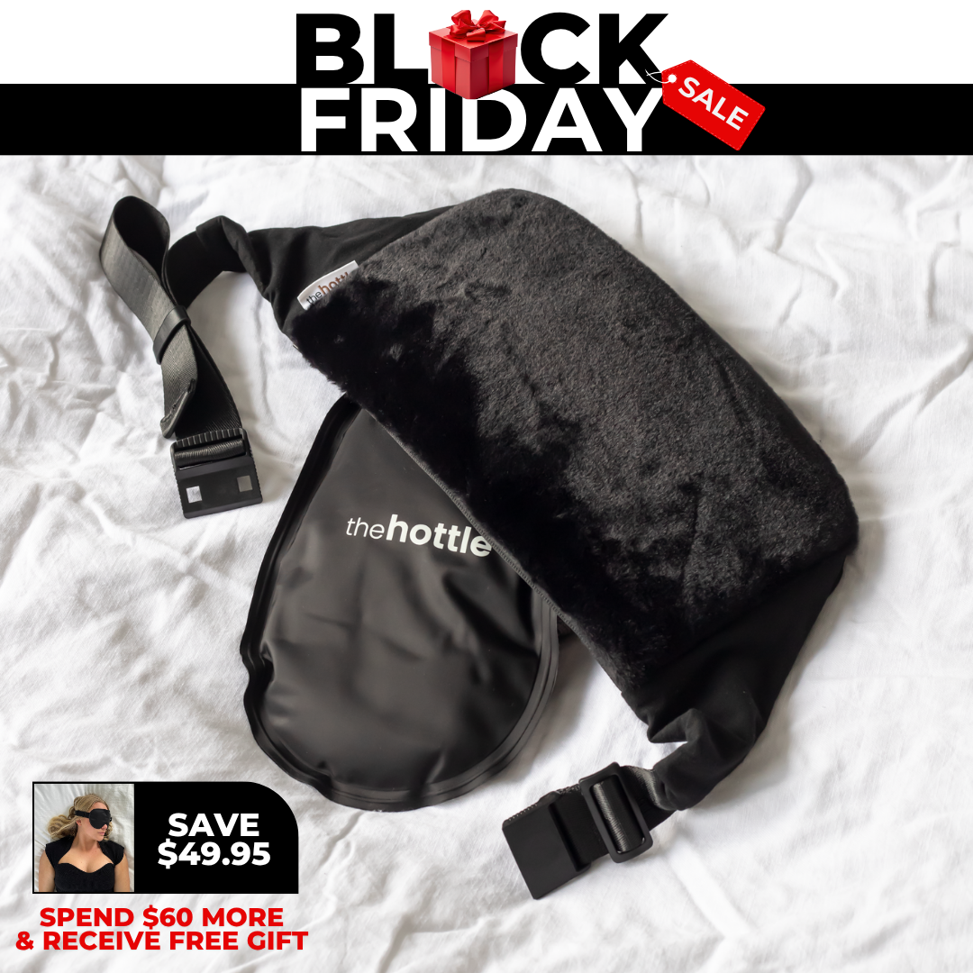 Wrap Around Heat Pack | Period Heating Pad | Back Heat Pack | Black ...